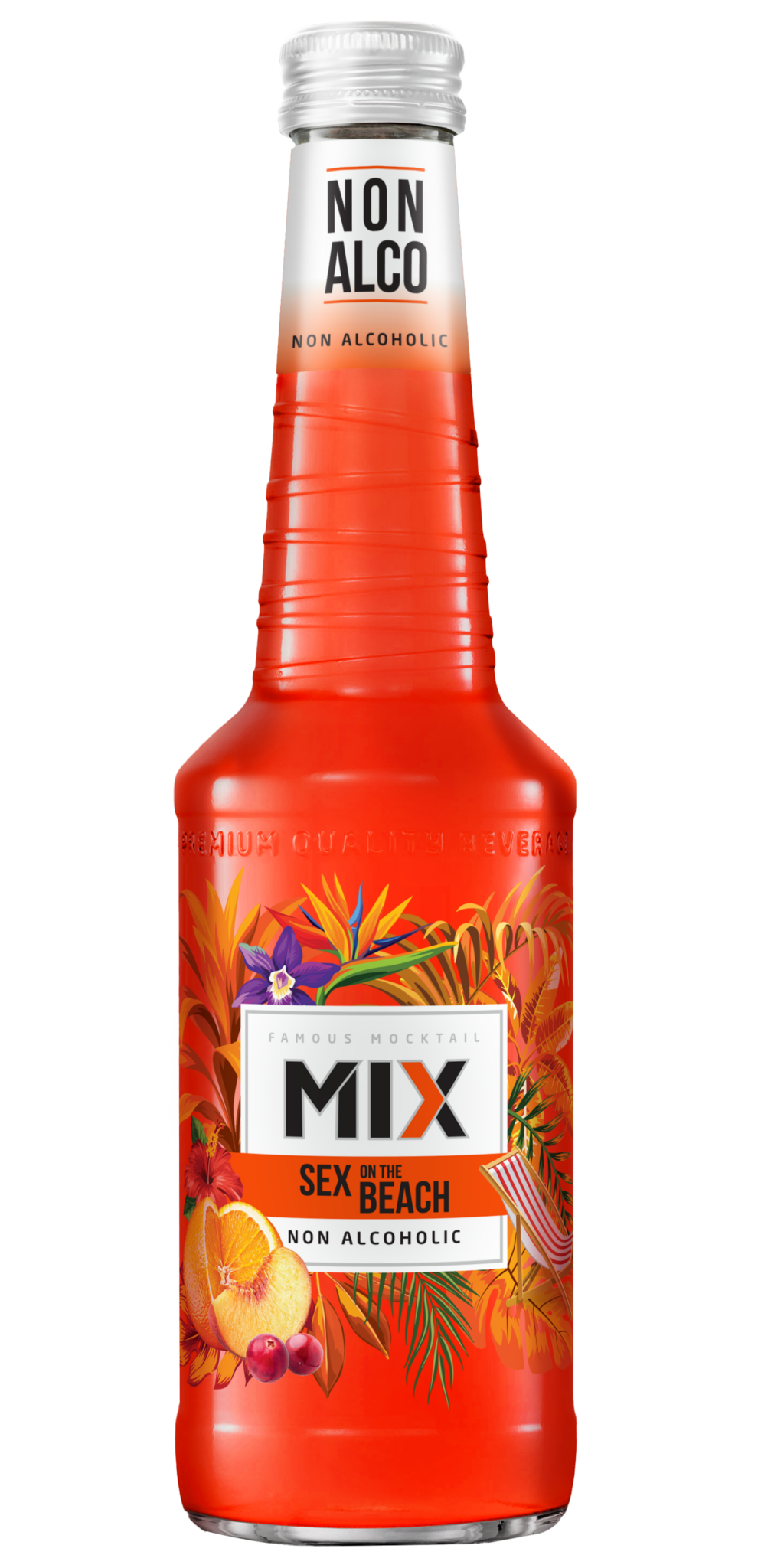 Mix Mocktail Sex On The Beach Alco Free Mv Group
